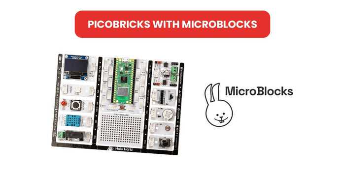 How to Use PicoBricks with Microblocks – Picobricks