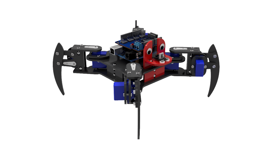 REX Discovery Series Quadruped (4-Legged) Spider Robot - With Electron ...
