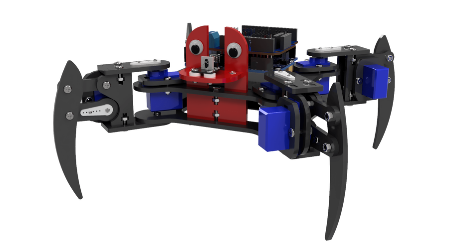 REX Discovery Series Quadruped (4-Legged) Spider Robot - With Electron ...