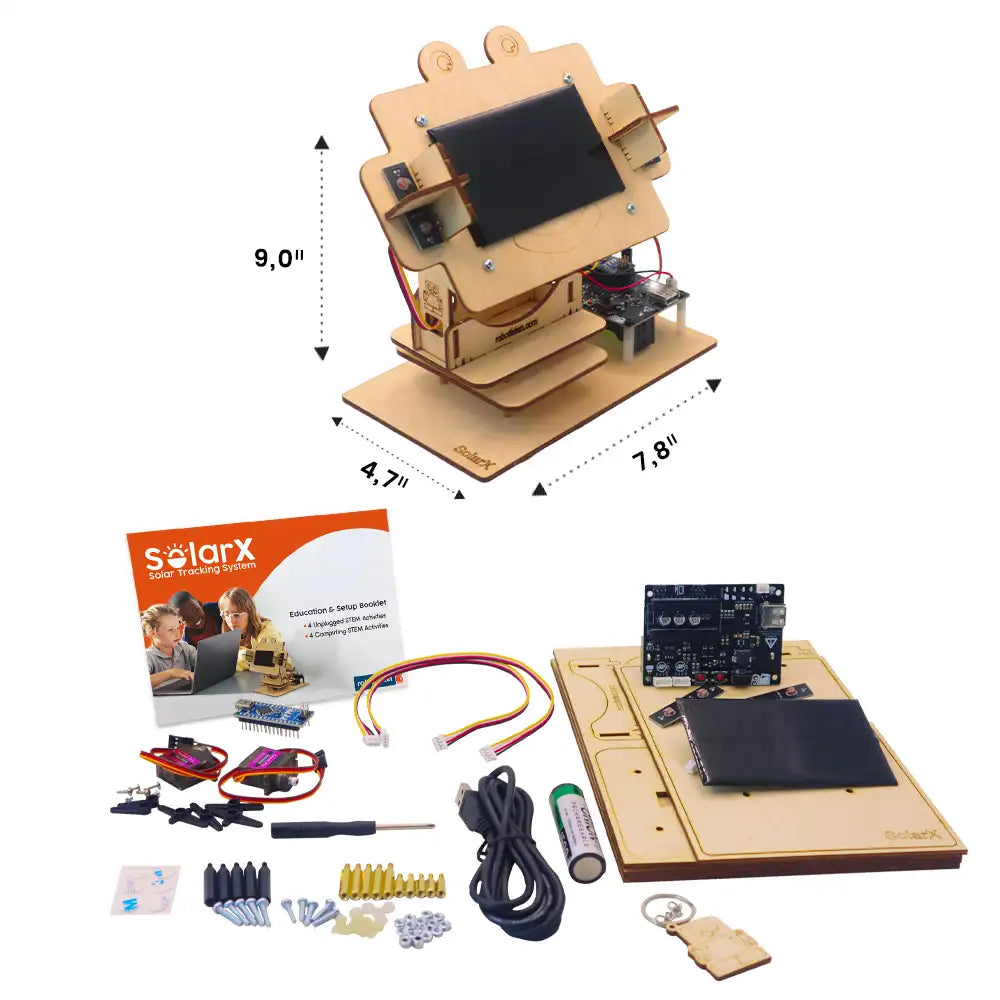 DIY Solar Powered Robot Kit – Picobricks